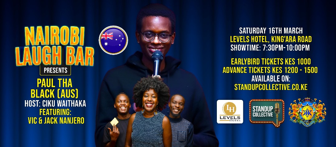 Nairobi Laugh Bar Presents Australian-Based Kenyan Comedian Paul Tha ...